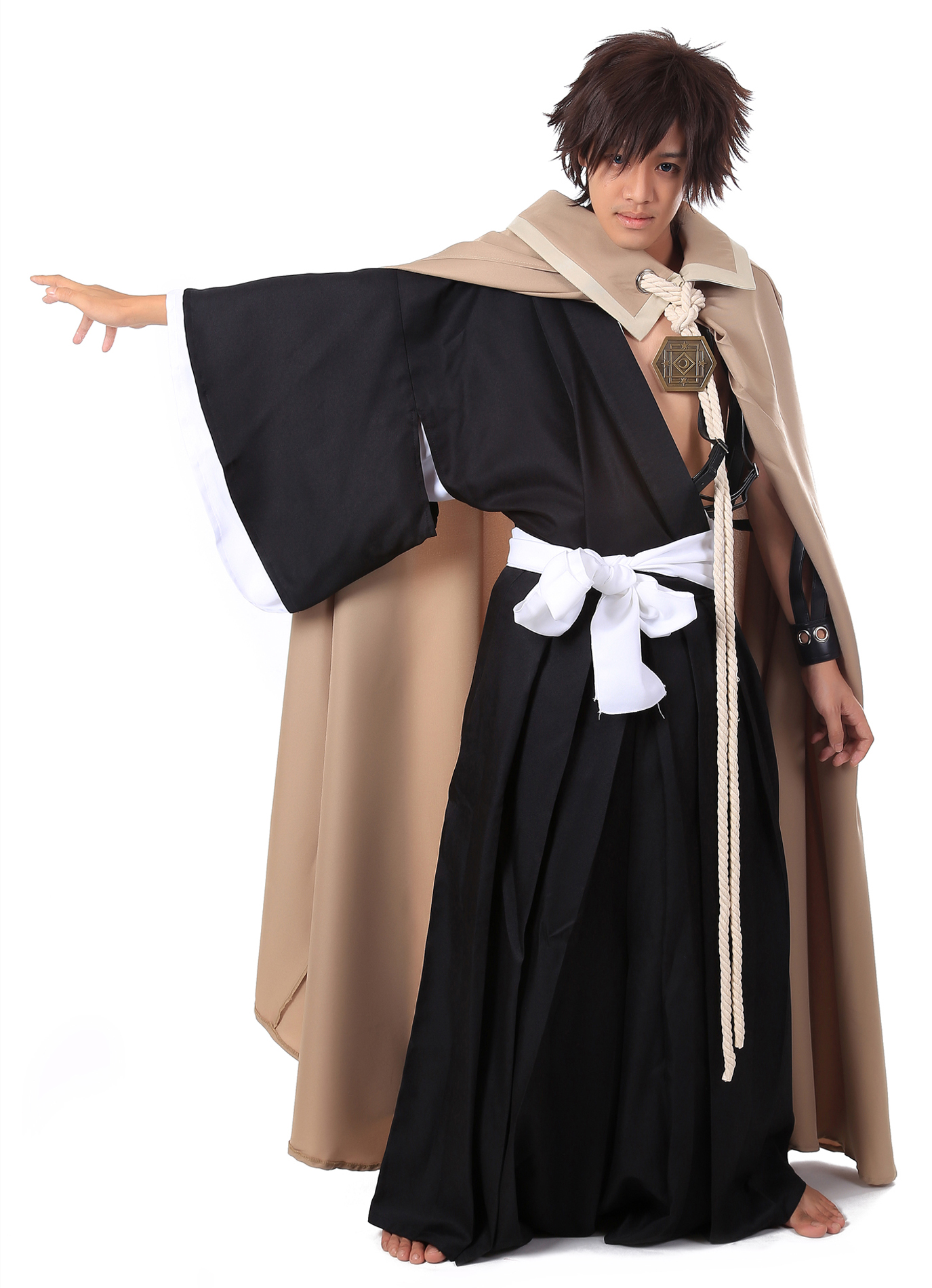 Bleach Cosplay Costume Substitute Shinigami Kurosaki Ichigo 3rd Version ...