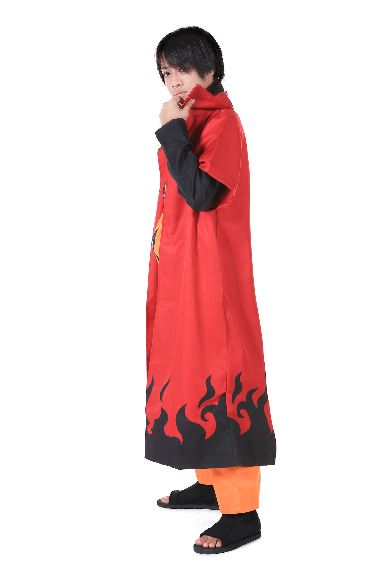 Naruto Cosplay Costume Shippuden Hidden Leaf Shinobi Uzumaki Naruto V6 ...