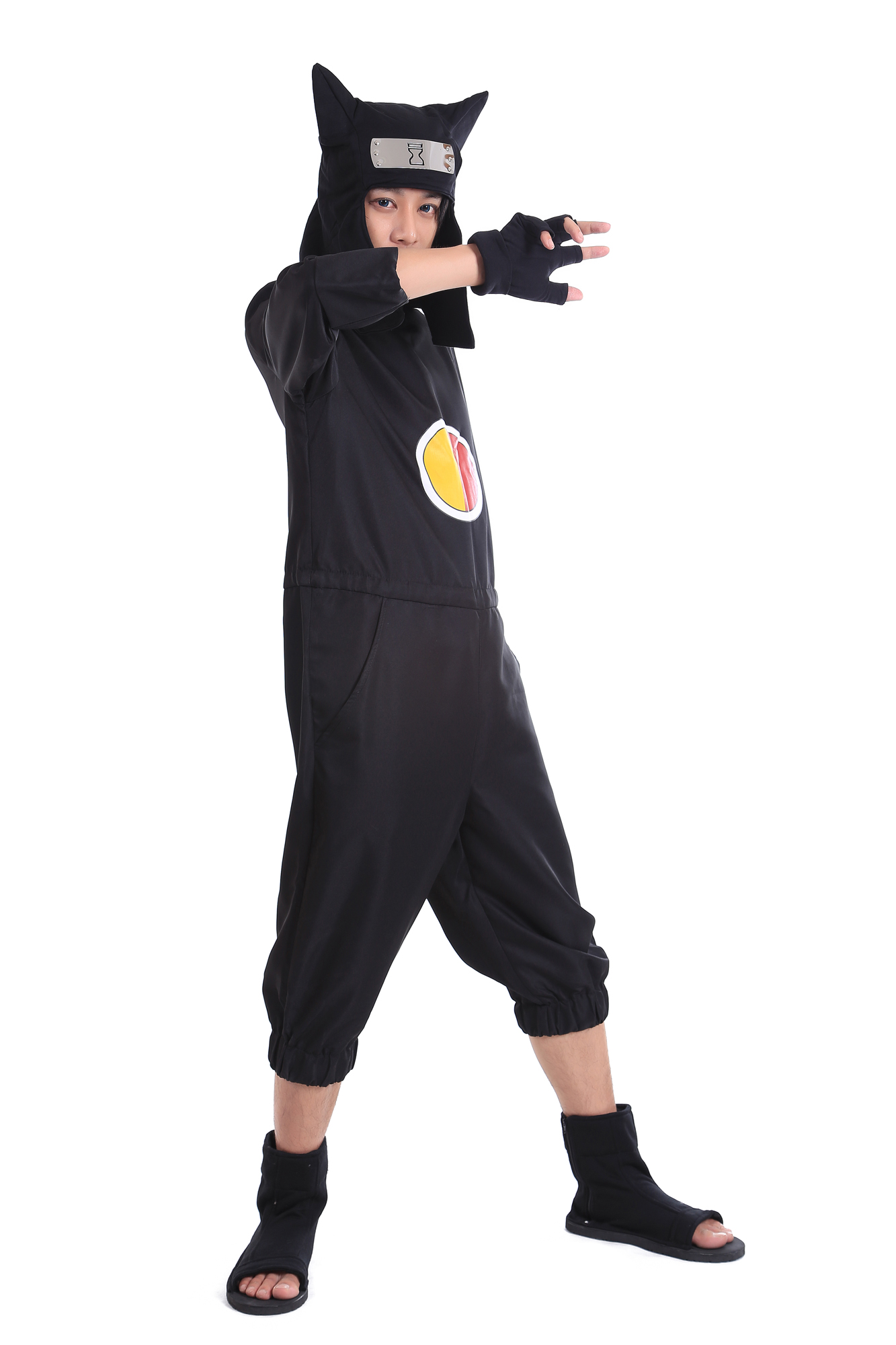 Naruto Cosplay Costume Shippuden Hidden Sand Shinobi Kankuro Chunin ...